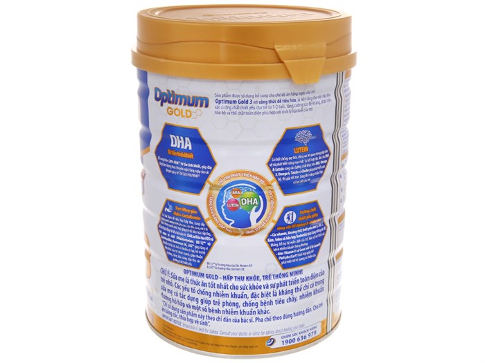 Sữa bột Optimum Gold 3 lon 900g giá tốt tại Bách hoá XANH