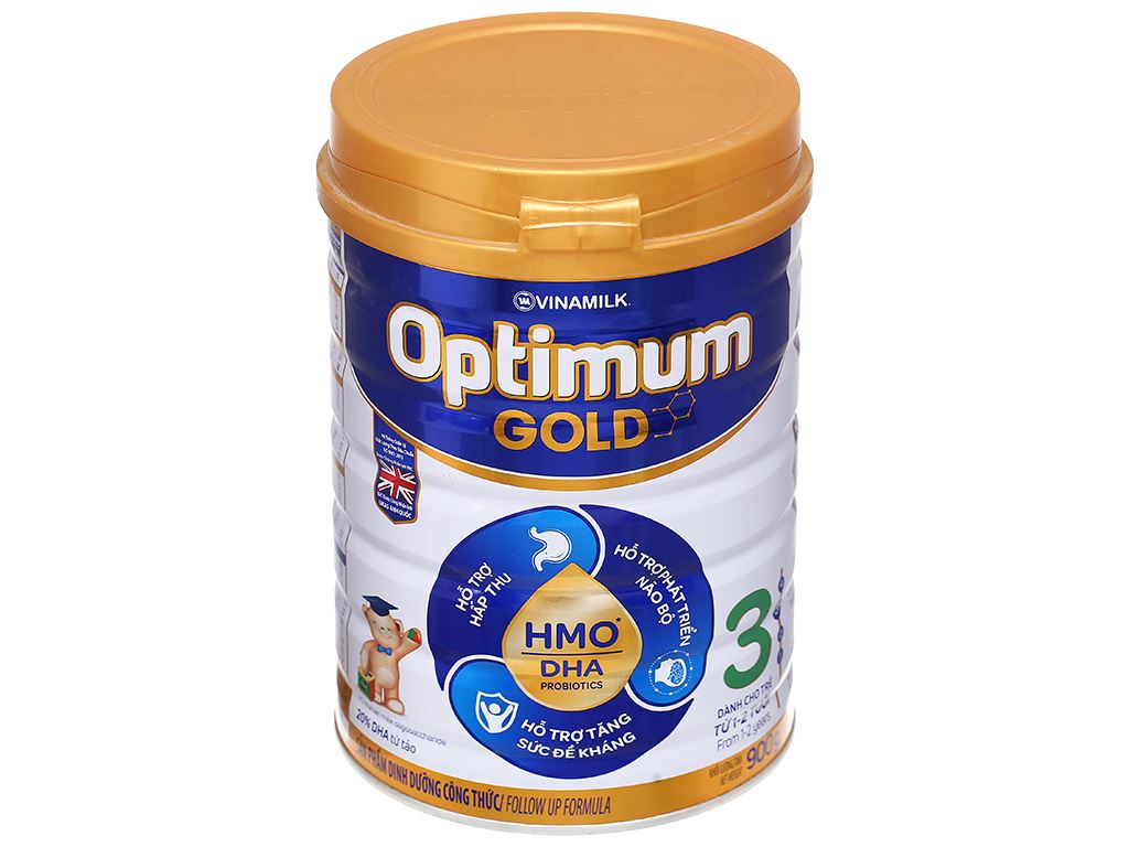 Sữa bột Optimum Gold 3 lon 900g giá tốt tại Bách hoá XANH