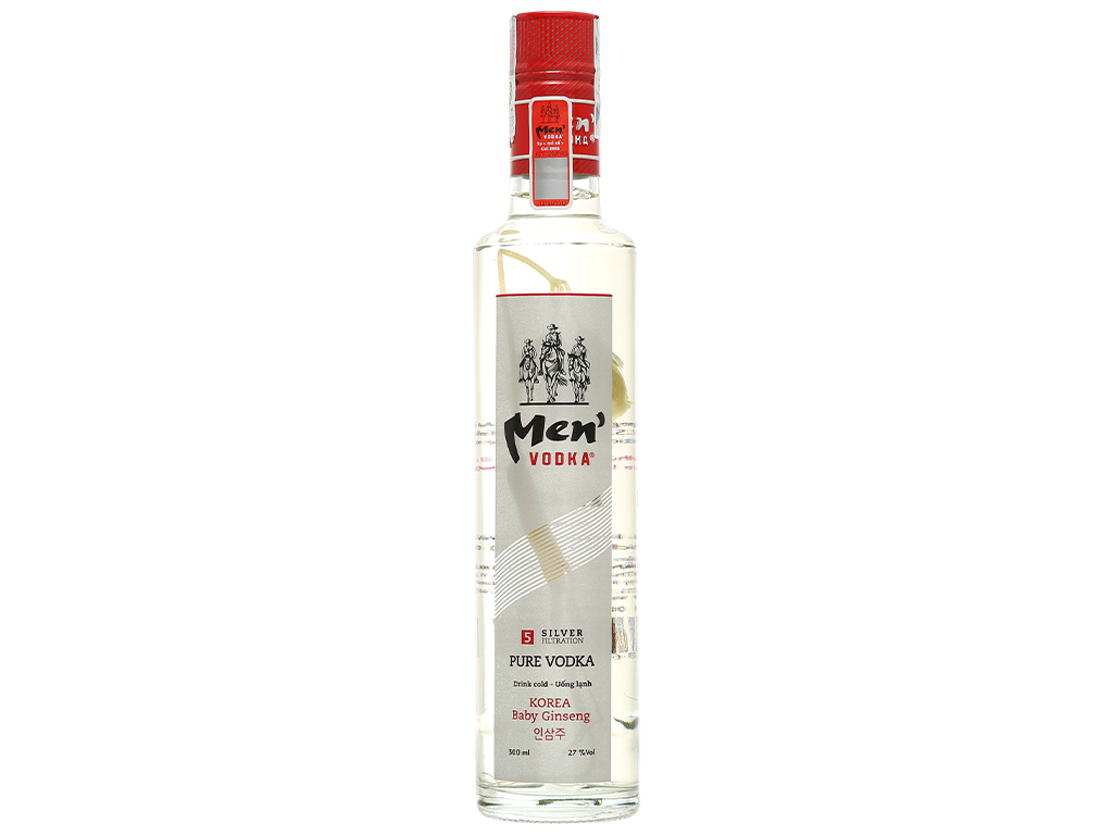 Rượu Vodka Men sâm 27 độ 300ml giá tốt tại Bách hoá XANH