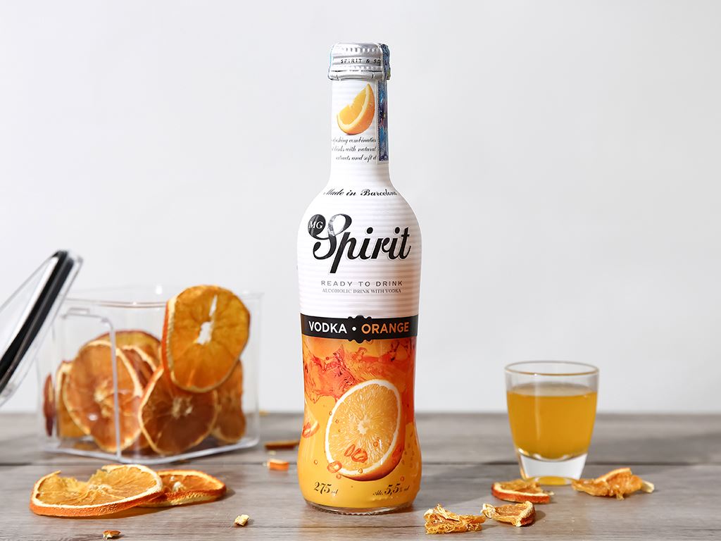 Rượu MG Spirit Vodka Orange cam chai 275ml tại Bách hóa XANH