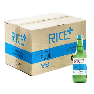 Thùng 20 chai rượu soju Rice+ truyền thống tại Bách hoá XANH