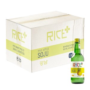 Thùng 20 chai soju Rice+ dứa 12.5% 360ml tại Bách hoá XANH