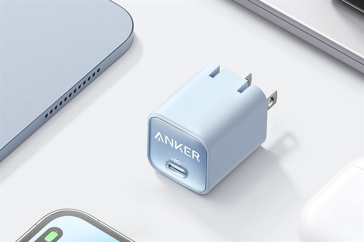 Adapter Sạc Type C PD GaN 30W Anker Nano 3 A2147