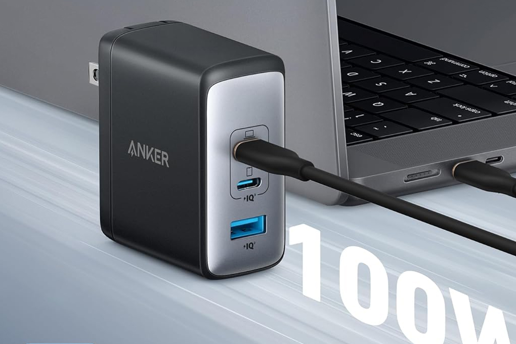 Adapter Sạc 3 cổng USB Type C IQ3 100W Anker A2145
