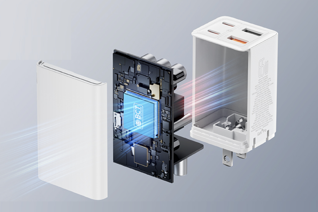 Sạc 4 cổng kèm Cáp Type C - Type C CCGAN65S6 - Chính hãng ...