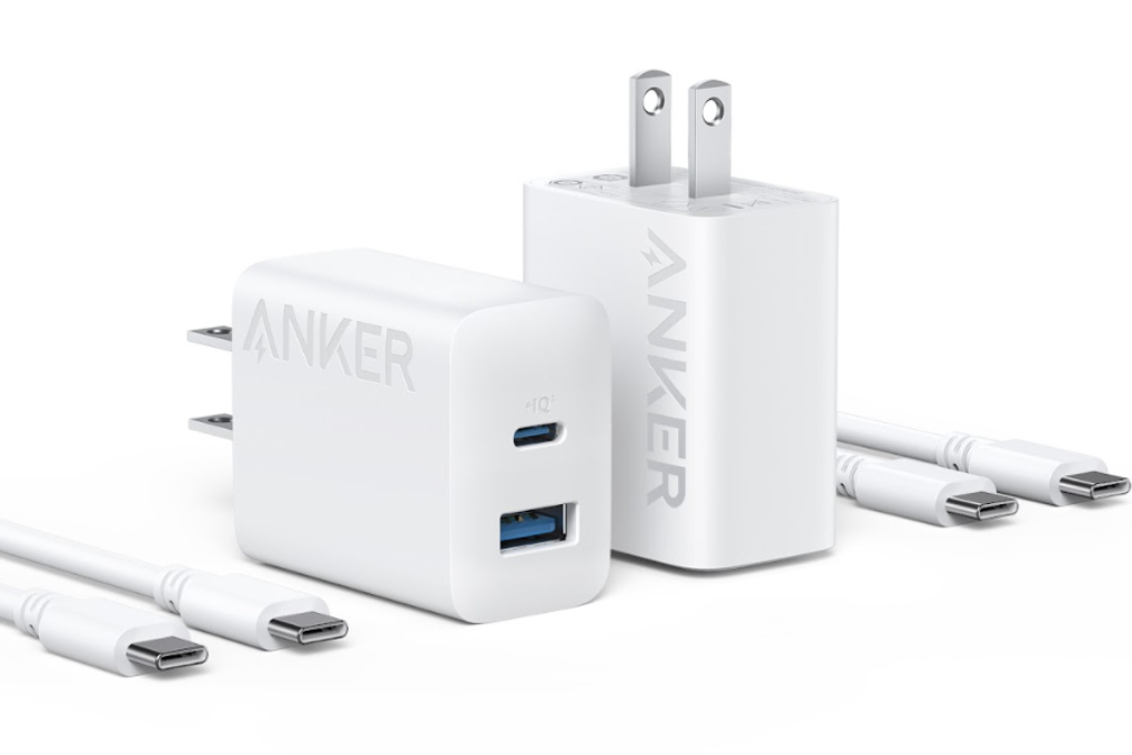 Bộ Adapter Sạc 2 cổng USB Type C IQ3 kèm Cáp Type C - Type C 1.5m 20W ...