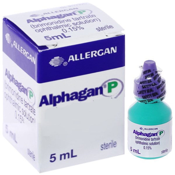 Dung dịch nhỏ mắt Alphagan P 0.15% trị tăng nhãn áp lọ 5ml - 02/2025 ...