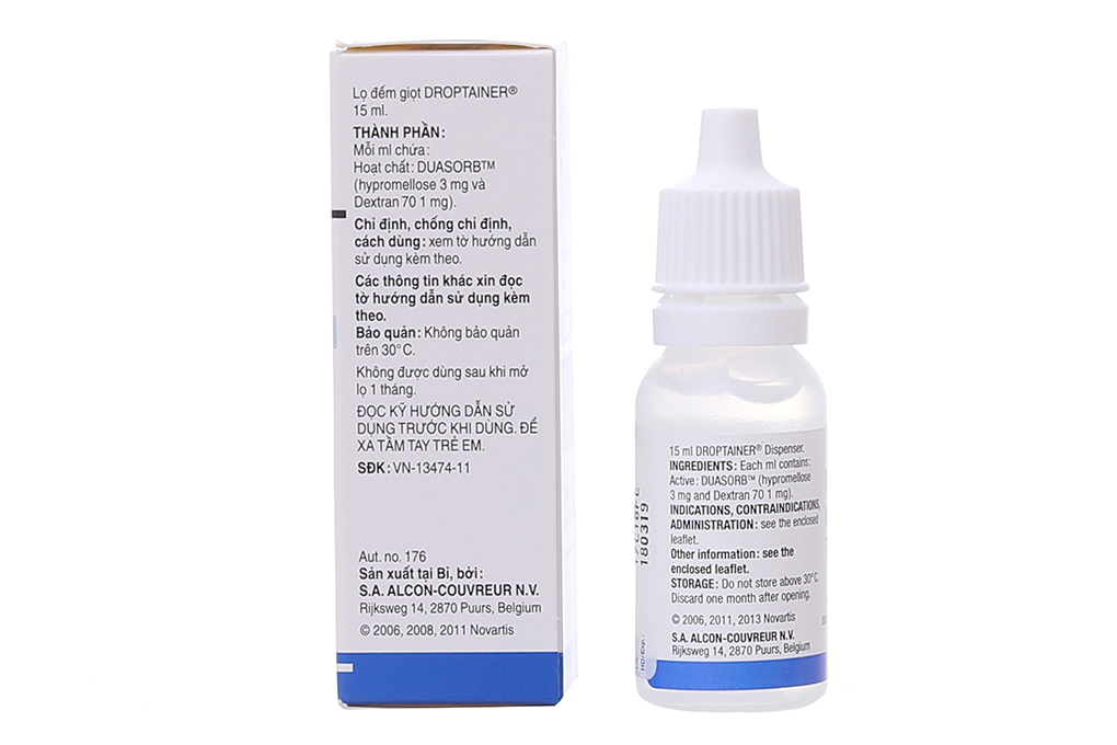 Dung dịch nhỏ mắt Poly-Tears trị khô mắt lọ 15ml - 08/2024 ...
