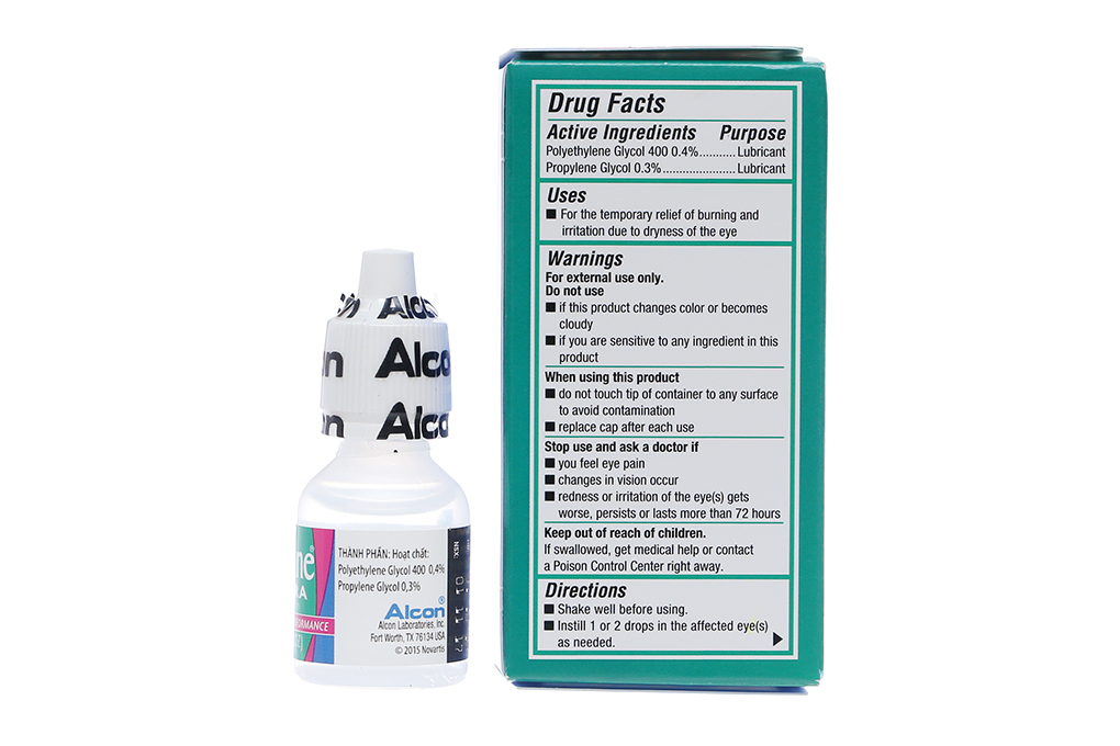 Dung dịch nhỏ mắt Systane Ultra giảm chứng rát và kích ứng do khô mắt ...