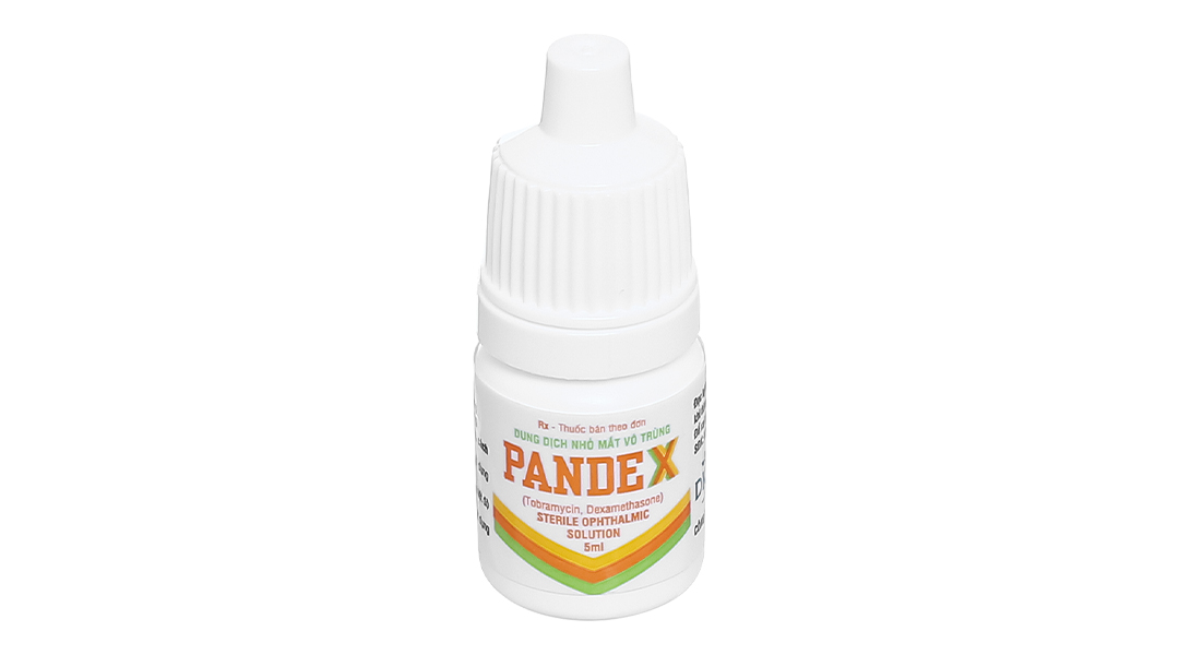 Dung dịch nhỏ mắt Pandex trị viêm kết mạc, viêm giác mạc lọ 5ml - 07/ ...