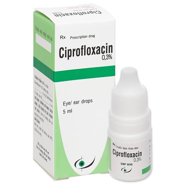 Dung dịch nhỏ mắt Ofloxacin Traphaco 0.3% trị nhiễm khuẩn mắt lọ 5ml ...
