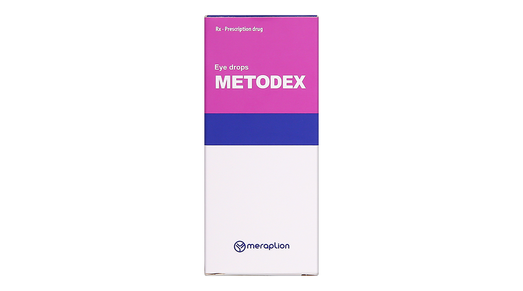 Thuốc nhỏ mắt Metodex trị nhiễm khuẩn, viêm nhiễm ở mắt chai 5ml - 05/ ...