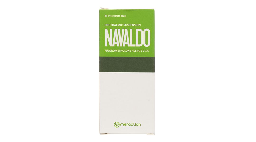 Hỗn dịch nhỏ mắt Navaldo 0.1% trị viêm mí mắt, viêm giác mạc lọ 5ml ...