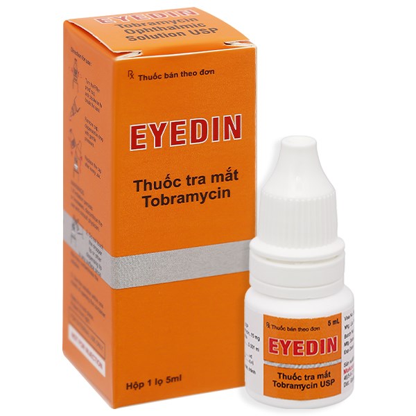 Thuốc mỡ tra mắt Tetracyclin Medipharco 1% trị nhiễm khuẩn mắt tuýp 5g ...