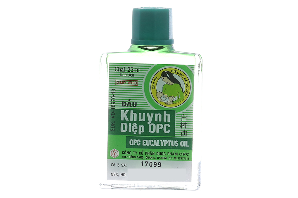 Dầu xoa Khuynh diệp OPC chai 25ml - 08/2024 | nhathuocankhang.com