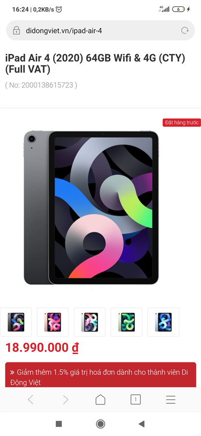 35 review, đánh giá Máy tính bảng iPad Air 4 Wifi 64GB (2020) từ người ...