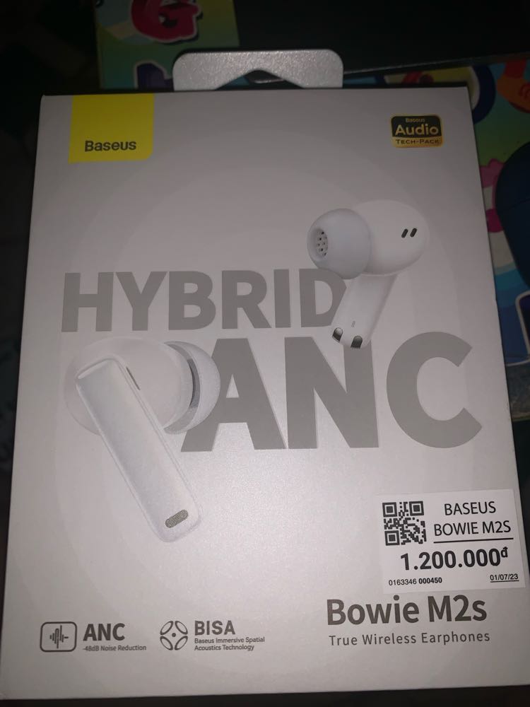 Tai nghe Bluetooth True Wireless Baseus Bowie M2s