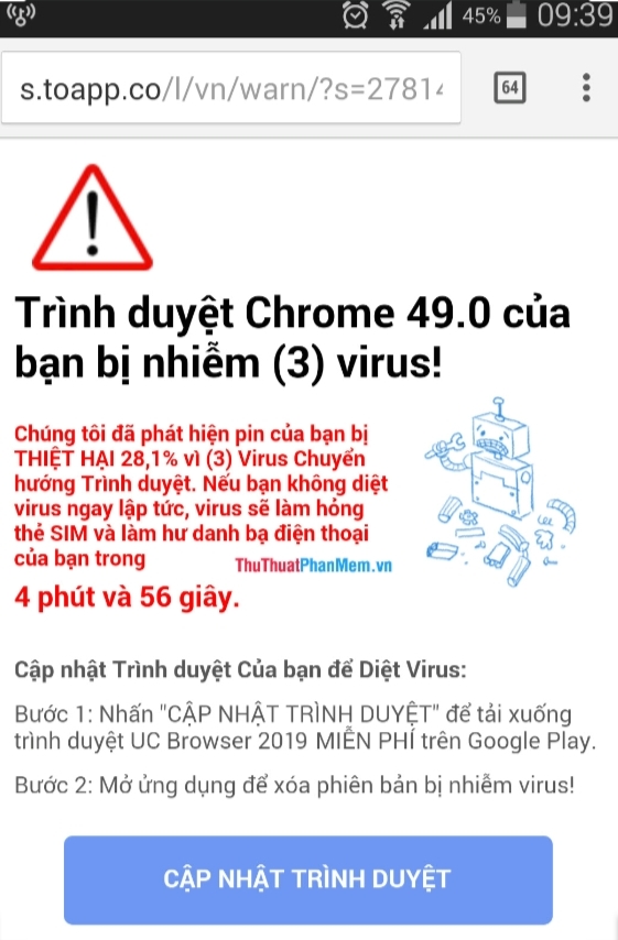pPin điện thoạinbspcủa e bị virut làm sao diệt virut?p - Thegioididong.com