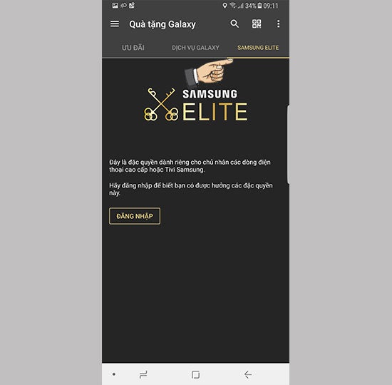 Hướng dẫn đăng ký Samsung Elite - Thegioididong.com