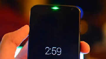 Activate LED notification lights on Vivo V7