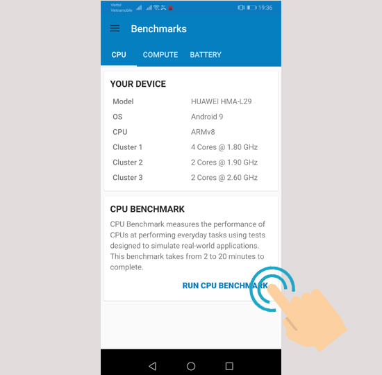 Đánh giá hiệu năng Huawei Mate 20 qua Antutu và Geekbench 4 ...
