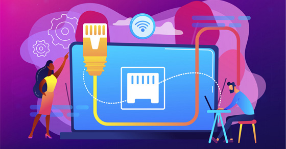 How to Connect a Windows 10 Laptop to Wired Network (Ethernet ...