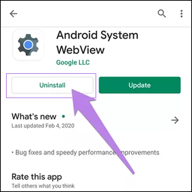 7 cách sửa lỗi Android System WebView không cập nhật hiệu quả ...