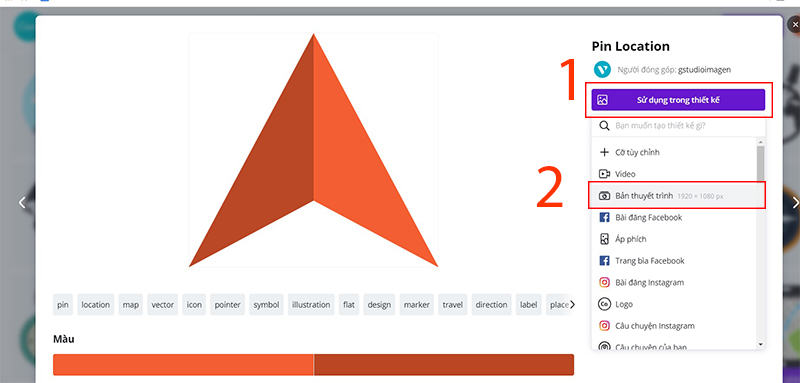 [Video] Cách vào kho icon địa chỉ miễn phí trên Canva cực đơn giản ...