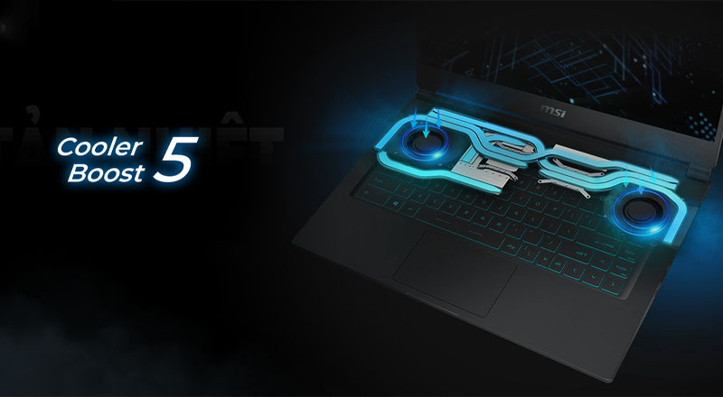 Khám phá công nghệ tản nhiệt CoolerBoost 5 của MSI - Mytour.com