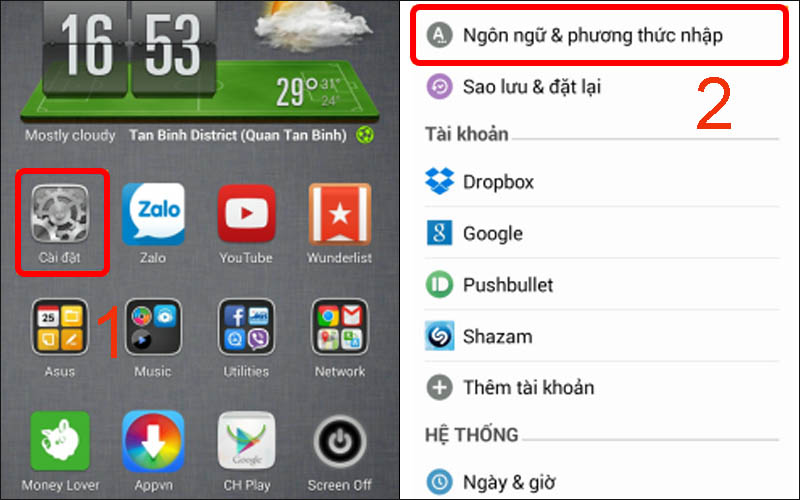 2 cách gõ tiếng Việt kiểu Telex, VNI trên điện thoại Asus đơn giản ...