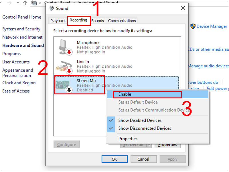 Stereo Mix trên Windows 10 là gì? Có tác dụng gì? Cách dùng hiệu quả ...