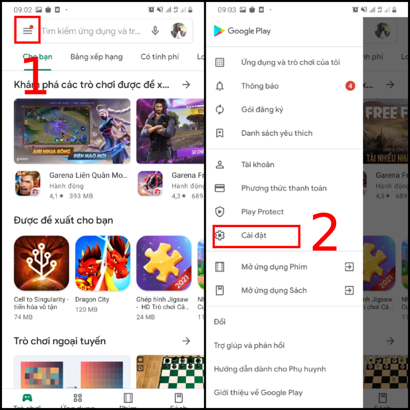 Bí quyết cập nhật Cửa hàng Google Play (CH Play) lên phiên bản mới nhất ...