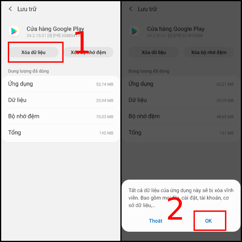 Hướng dẫn cách cập nhật Cửa hàng Google Play (CH Play) phiên bản mới ...