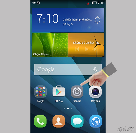 Tắt âm và rung khi nhấn phím trên Huawei Y541 - Thegioididong.com