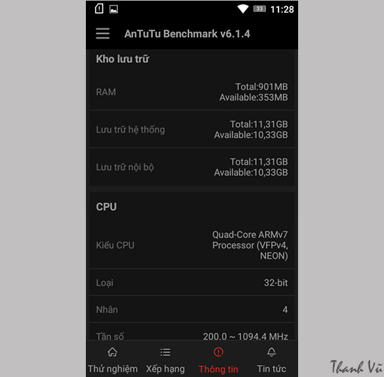 Hướng dẫn test Antutu Benchmark trên Lenovo A2020 - Thegioididong.com