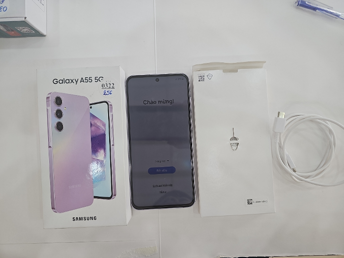 Mua Samsung Galaxy A55 (5G) A556E (8G+256G) Tím cũ, rẻ hơn từ 30-70% so ...