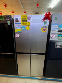 Mua Tủ lạnh Sharp Inverter 401 lít Multi Door SJ-FXP480VG-CH cũ, hàng trưng bày, rẻ hơn máy mới ...